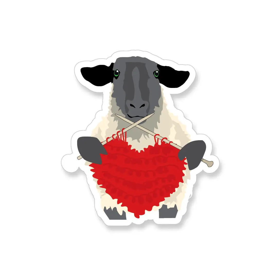 Apt 2 Vinyl Stickers – Knitting From the Heart